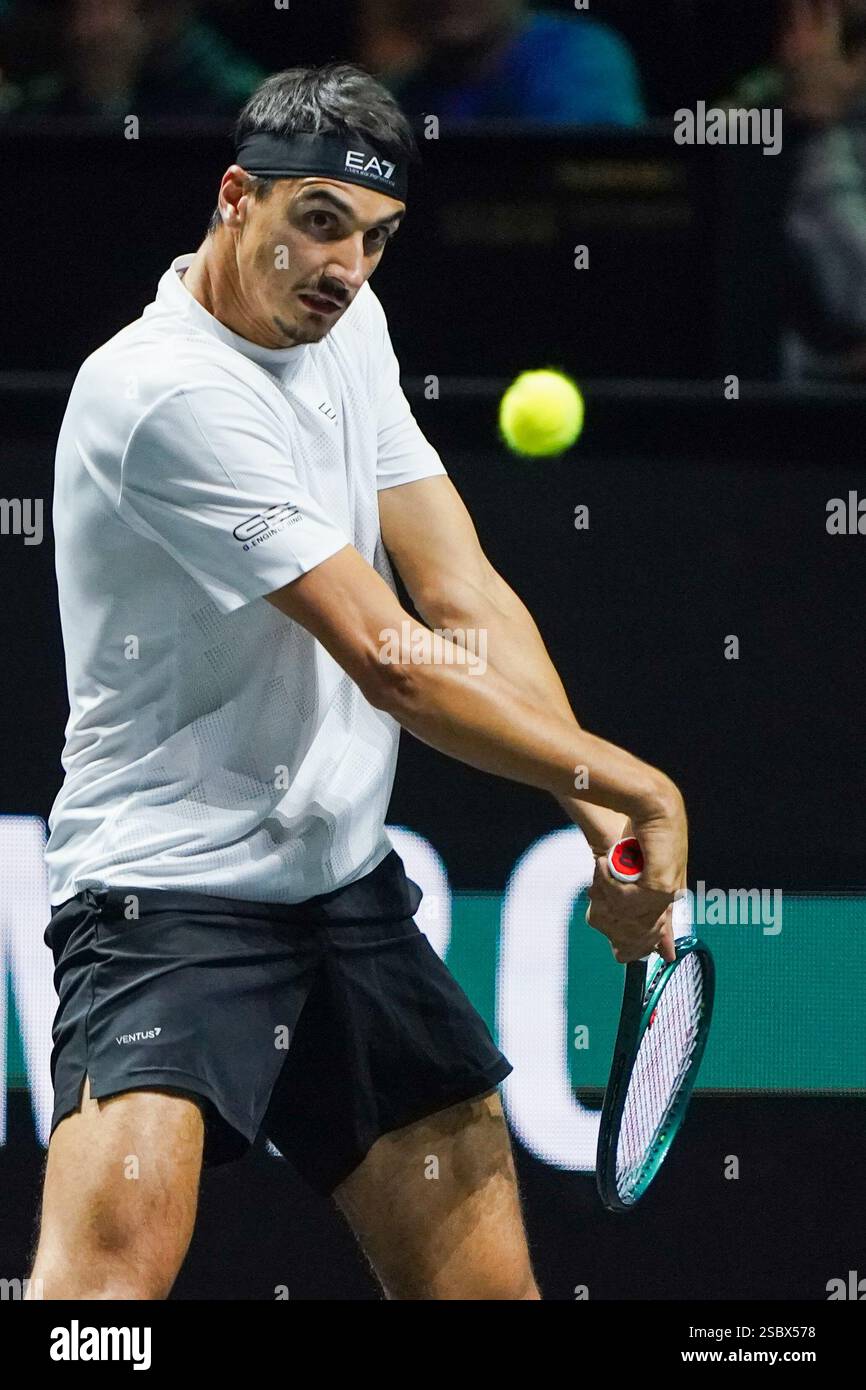 Rotterdam, Netherlands. 04th Feb, 2025. ROTTERDAM, NETHERLANDS - FEBRUARY 4: Lorenzo Sonego of ...