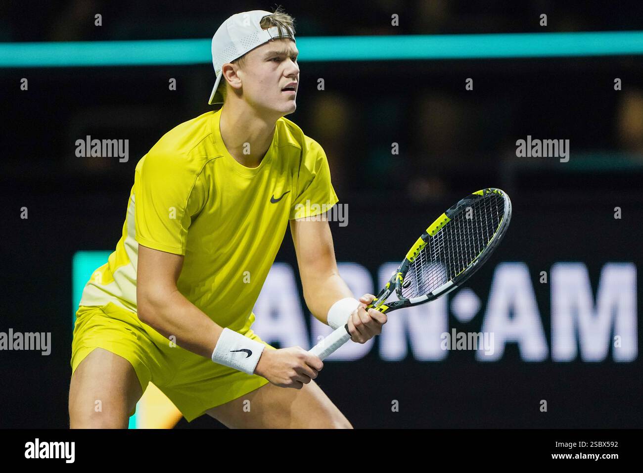Rotterdam, Netherlands. 04th Feb, 2025. ROTTERDAM, NETHERLANDS - FEBRUARY 4: Holger Rune of ...