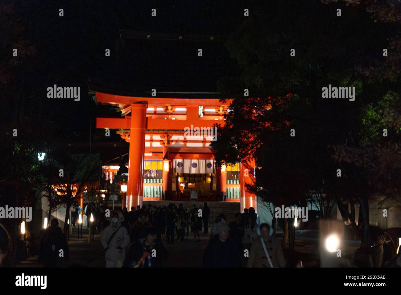 shinto shrine arches in Fushimi Inari in Japan Stock Photo - Alamy
