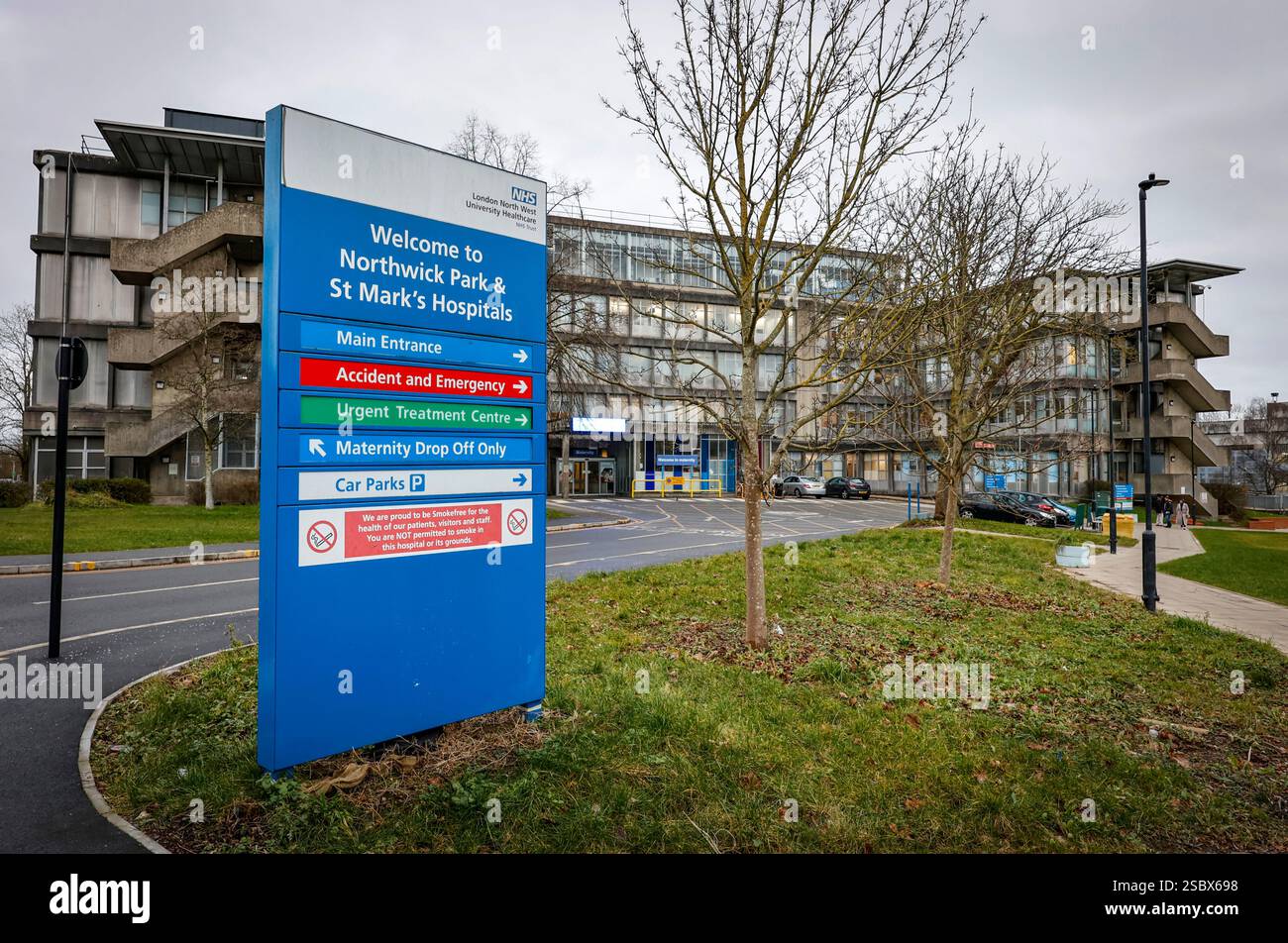 Northwick Park NHS Hospital, Near Harrow and Kenton , North West London ...