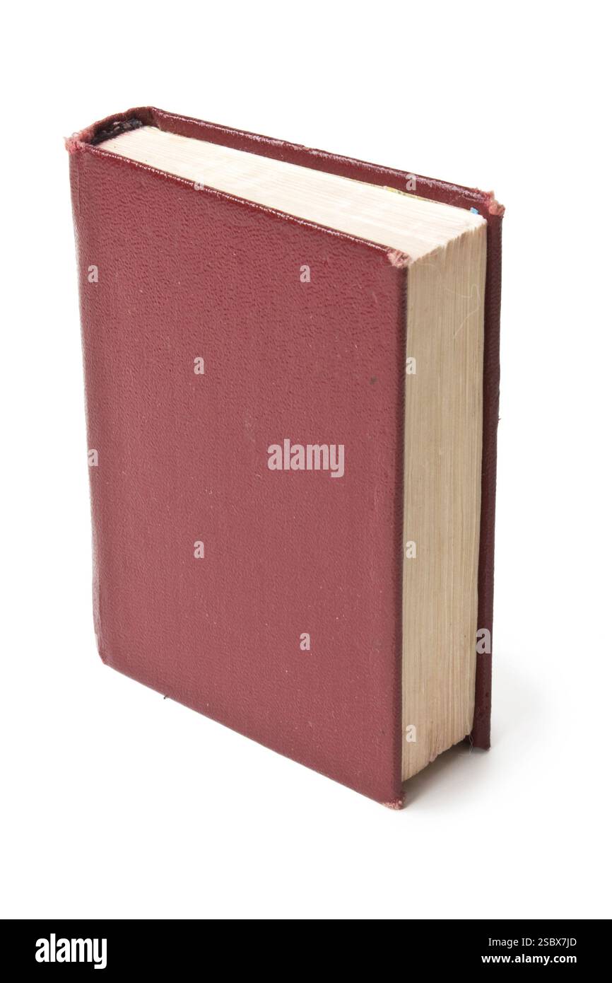 book isolated on white background Stock Photo - Alamy