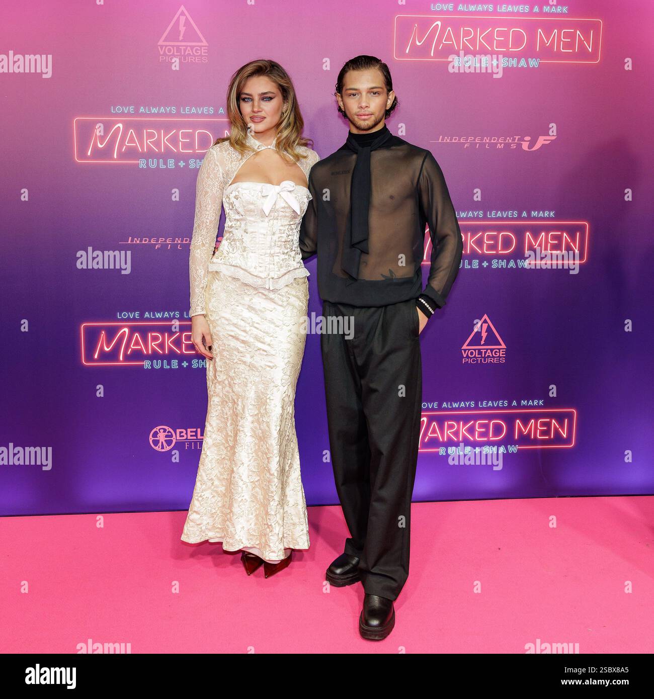 The Netherlands, 2025-02-04 19:20:26 NLD/Amsterdam/20250203 - Dutch premiere Marked Men - rule ...