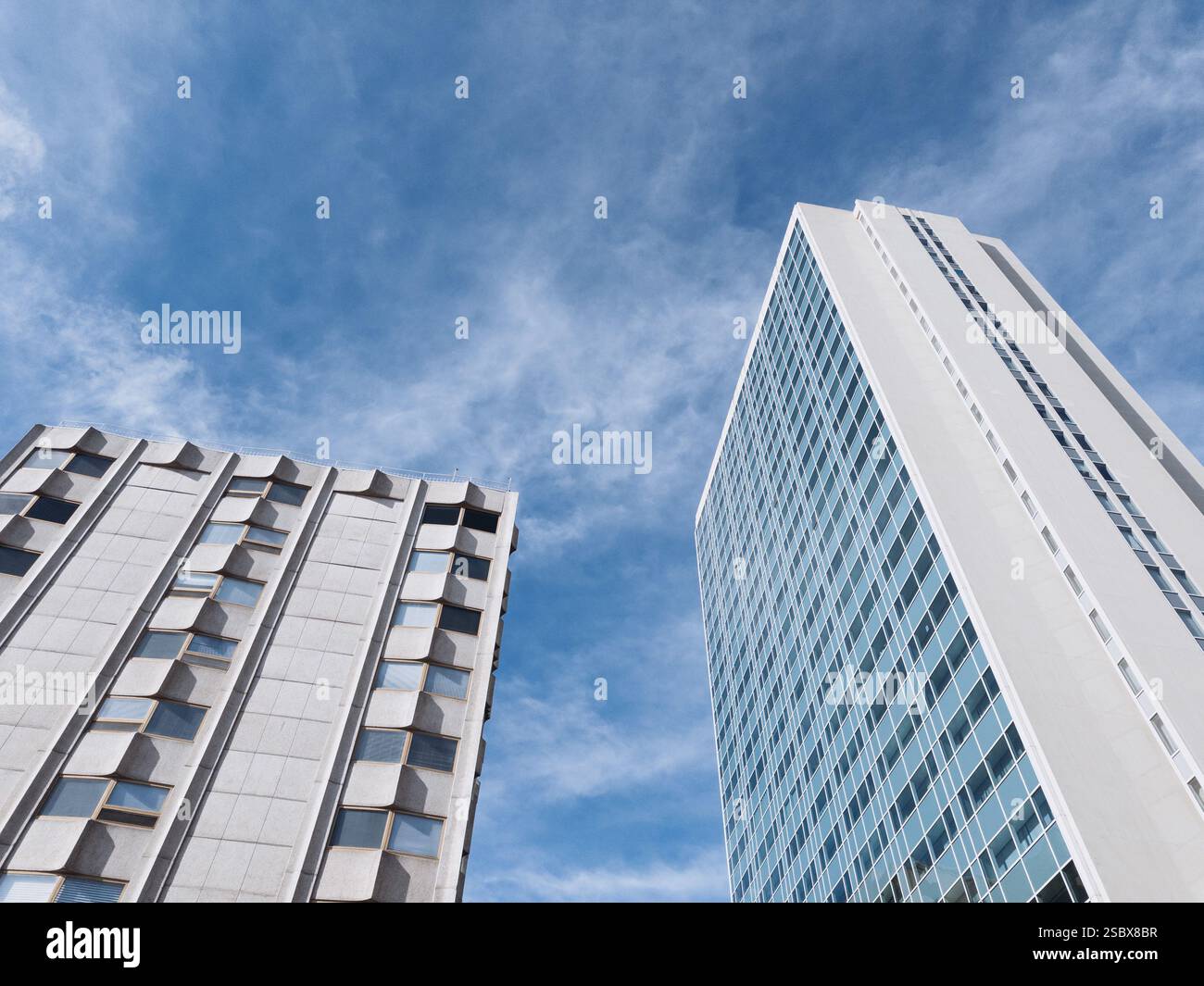 Maynard House apartment building and Ann Arbor Tower Plaza condominiums ...