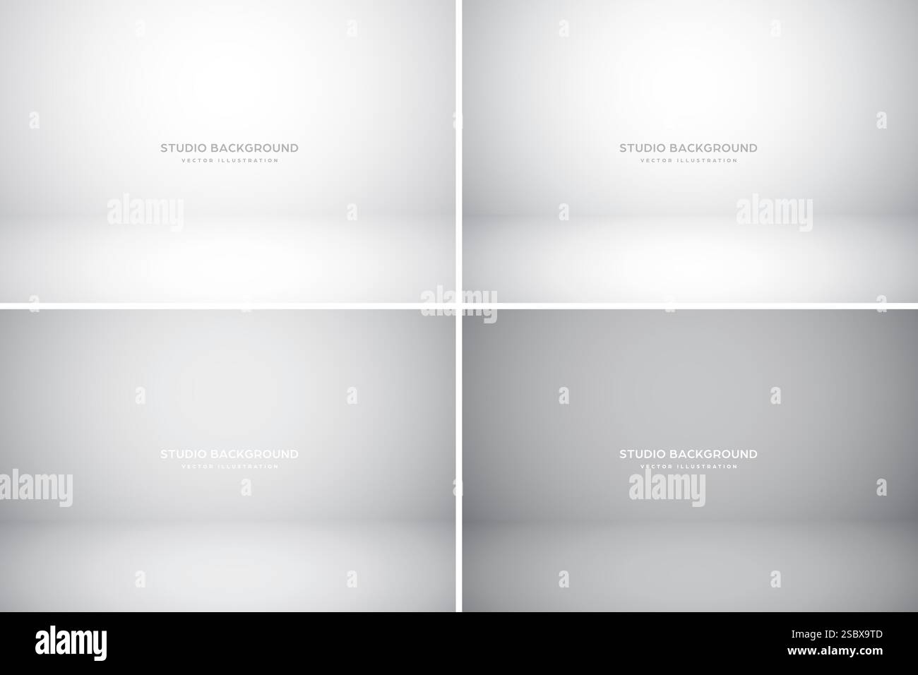 Empty studio abstract background, soft spotlight effect, smooth ...