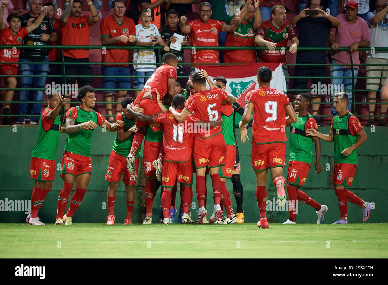 Rio Claro, Brazil. 04th Feb, 2025. Jefferson Nem (#11) of Velo Clube ...