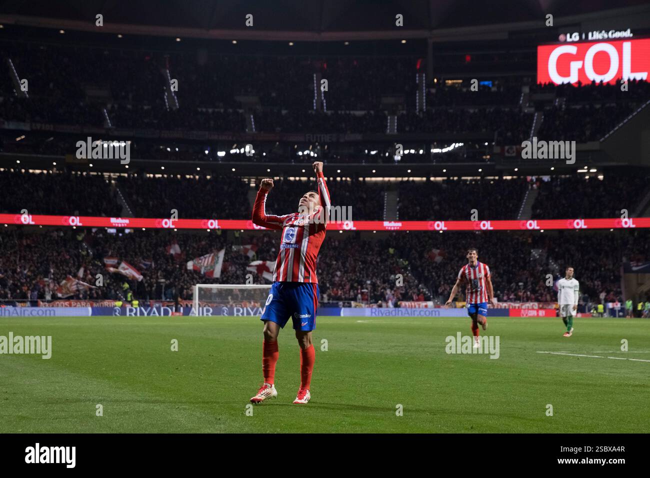 MADRID,SPAIN - 5 February: Angel Correa of Atletico de Madrid ...