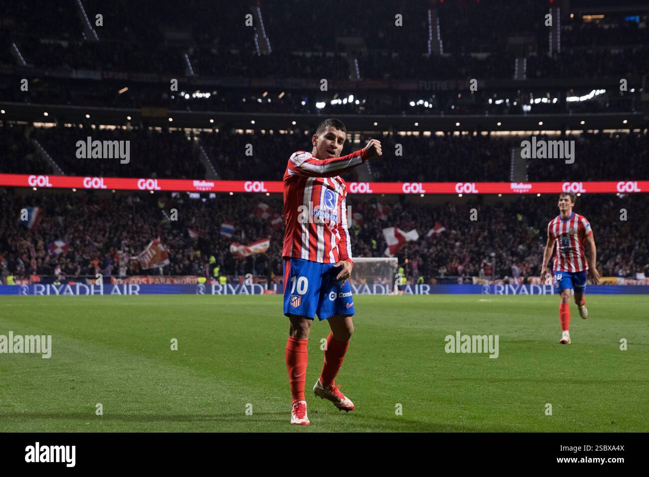 MADRID,SPAIN - 5 February: Angel Correa of Atletico de Madrid ...