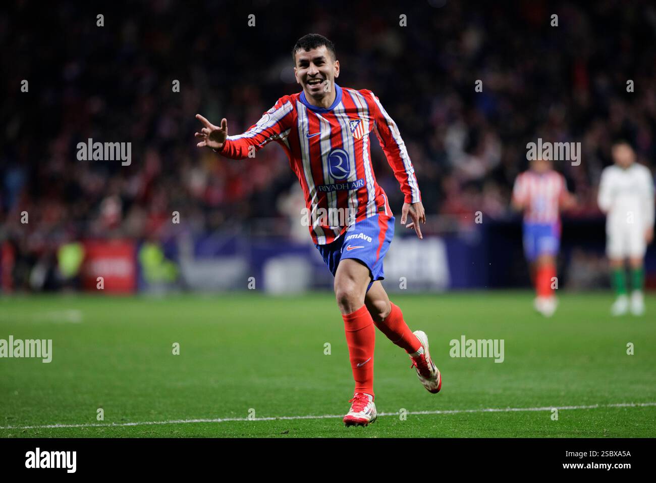 MADRID,SPAIN - 4 February: Angel Correa of Atletico de Madrid ...