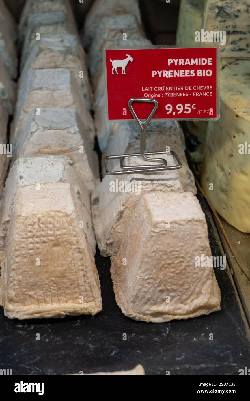 Cheese collection, english translation: French Pyrenees pyramid bio ...