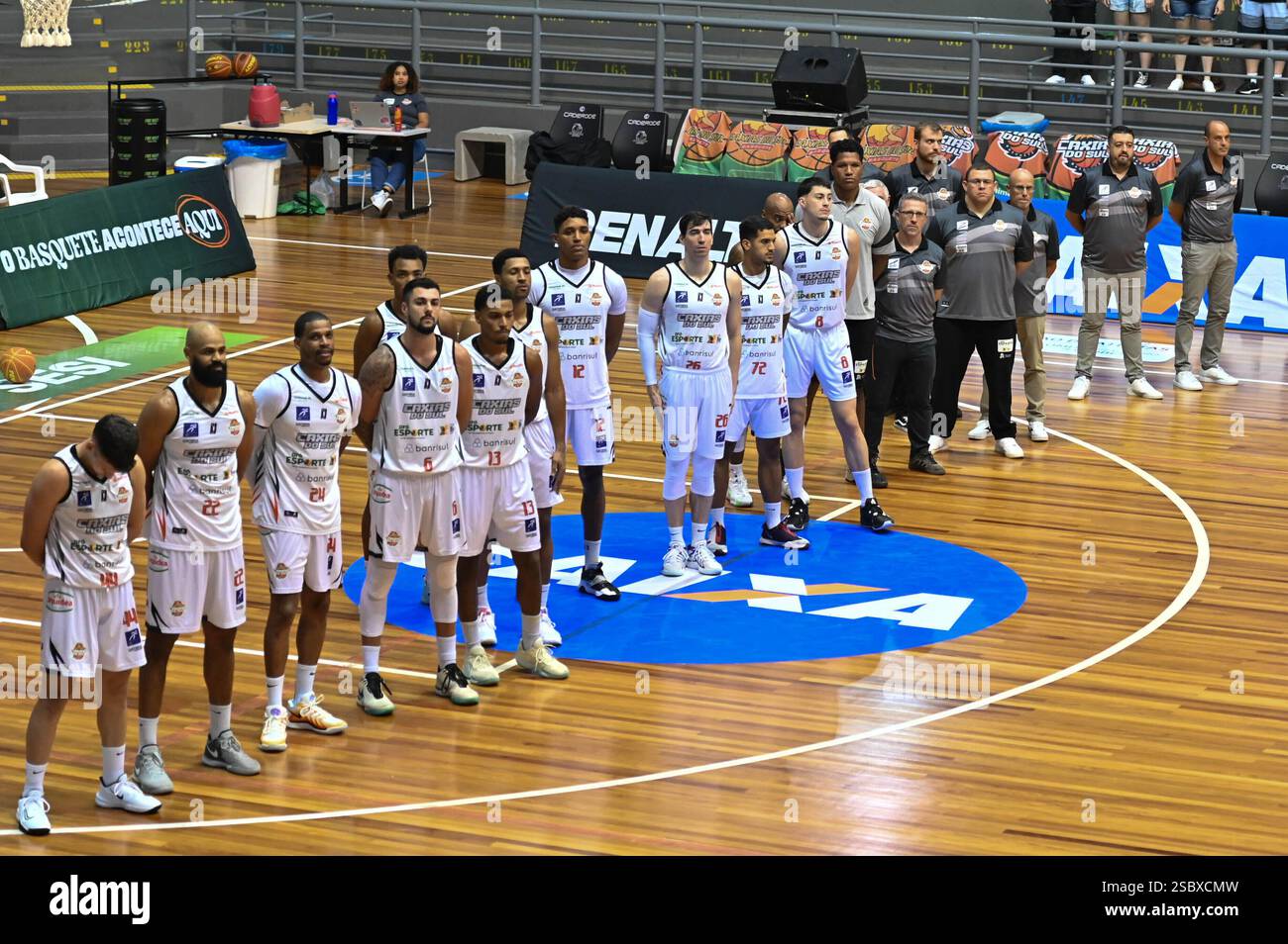Caxias Do Sul, Brazil. 04th Feb, 2025. Images of the match between ...