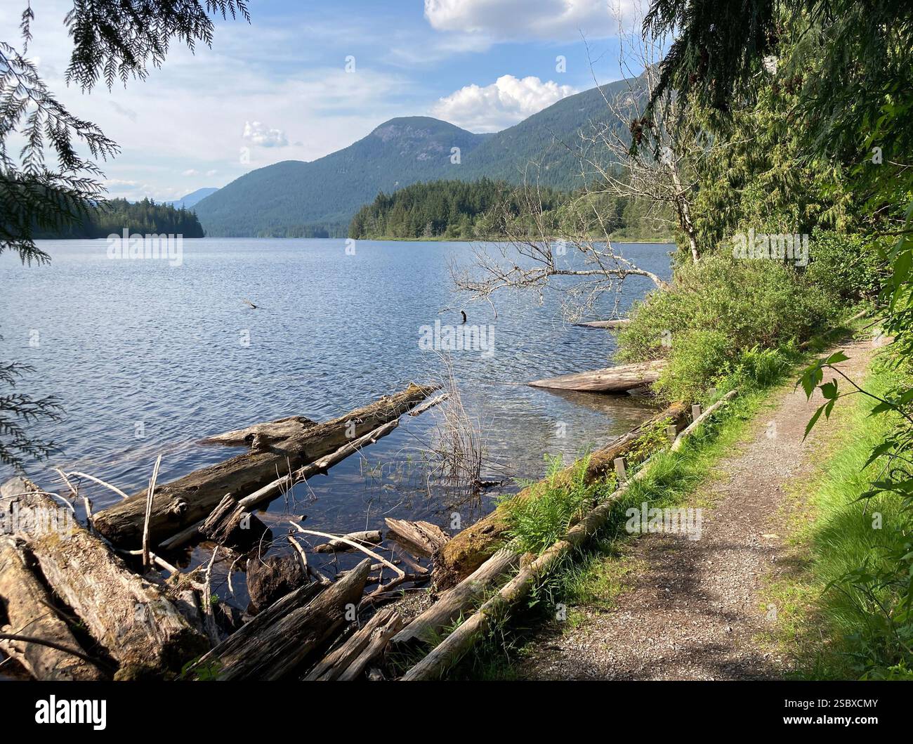Inland Lake Provincial Park, Powell River, Sunshine Coast, British ...