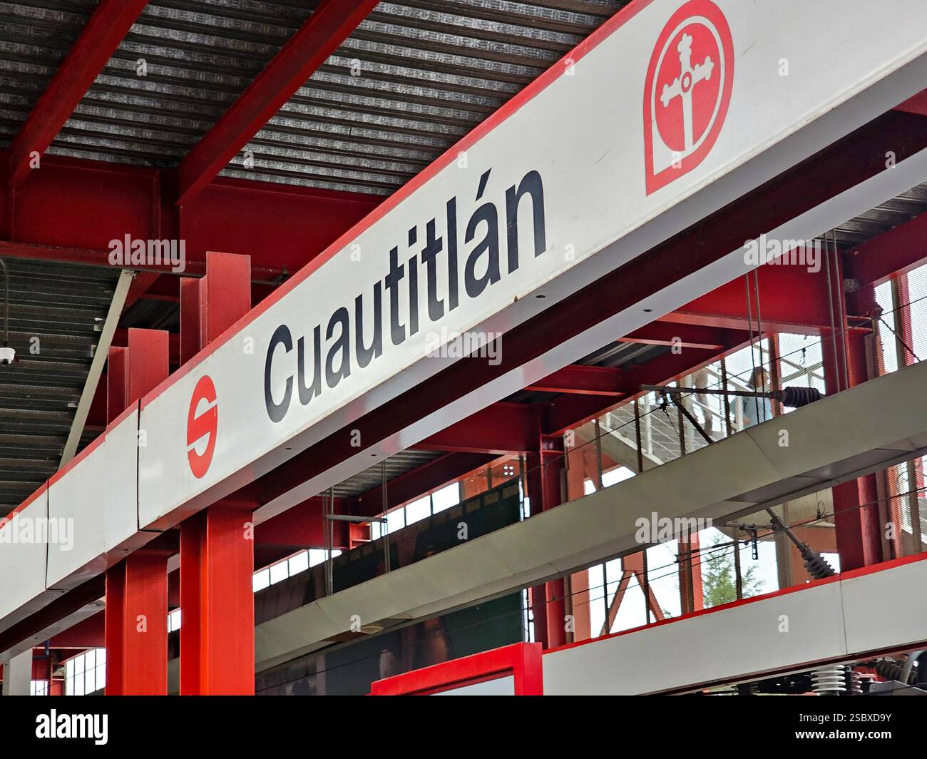 Mexico State, Mexico - Nov 20 2024: Tultitlan Station of the Suburban ...