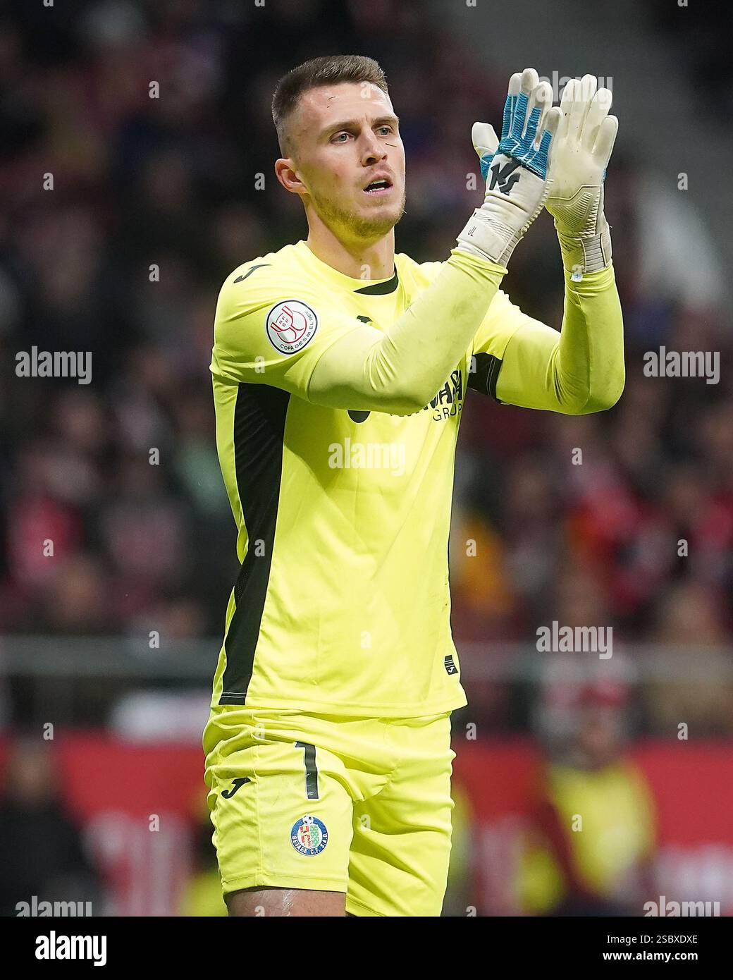 Madrid, Spain. 04th Feb, 2025. Getafe CF's Jiri Letacek during Spanish ...