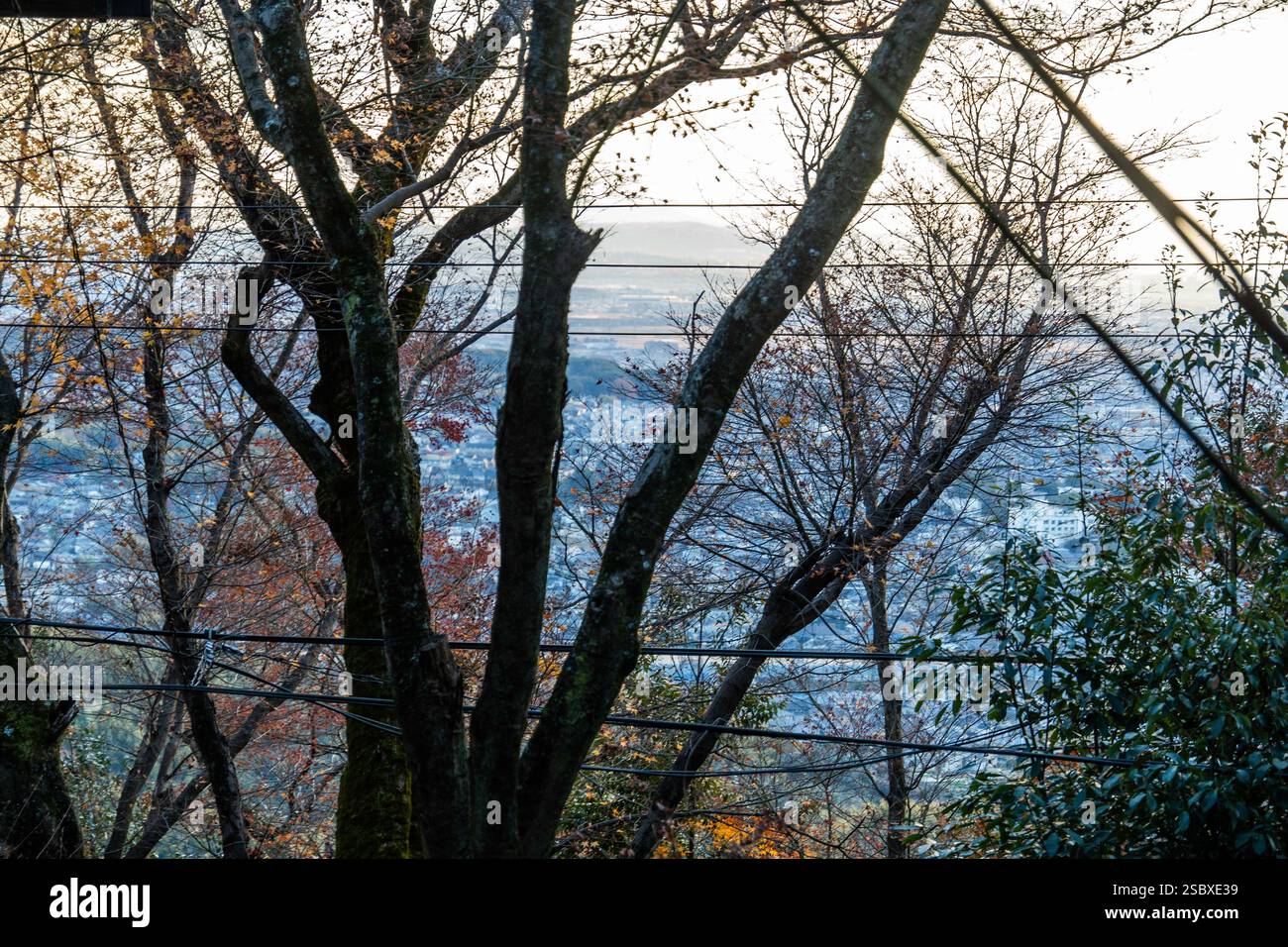 Sunset over kyoto city hi-res stock photography and images - Alamy