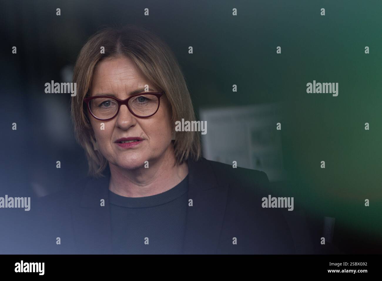 Victorian Premier Jacinta Allan speaks to media at Victorian Parliament ...