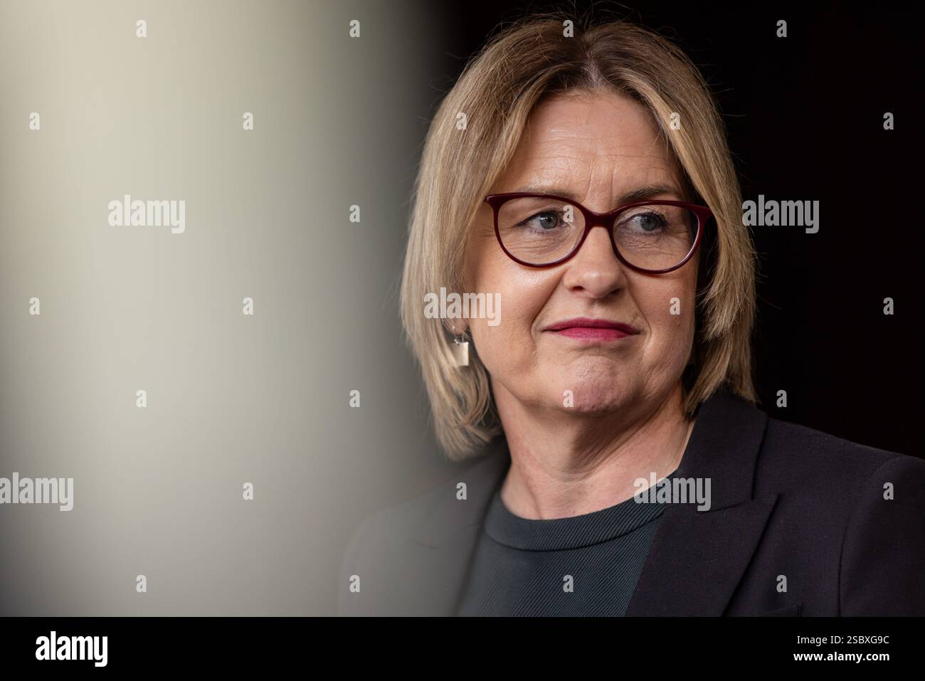 Victorian Premier Jacinta Allan speaks to media at Victorian Parliament ...