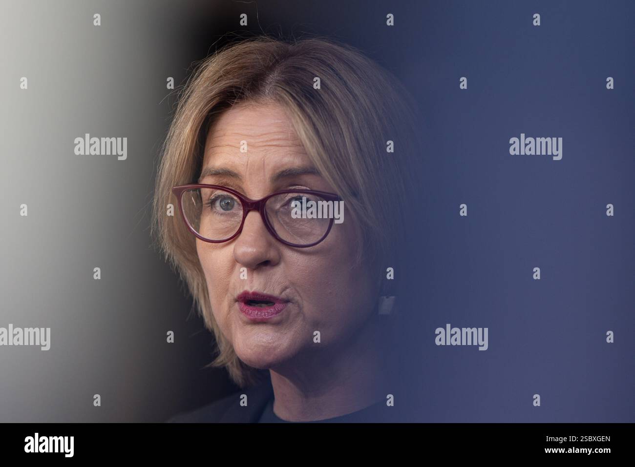 Victorian Premier Jacinta Allan speaks to media at Victorian Parliament ...