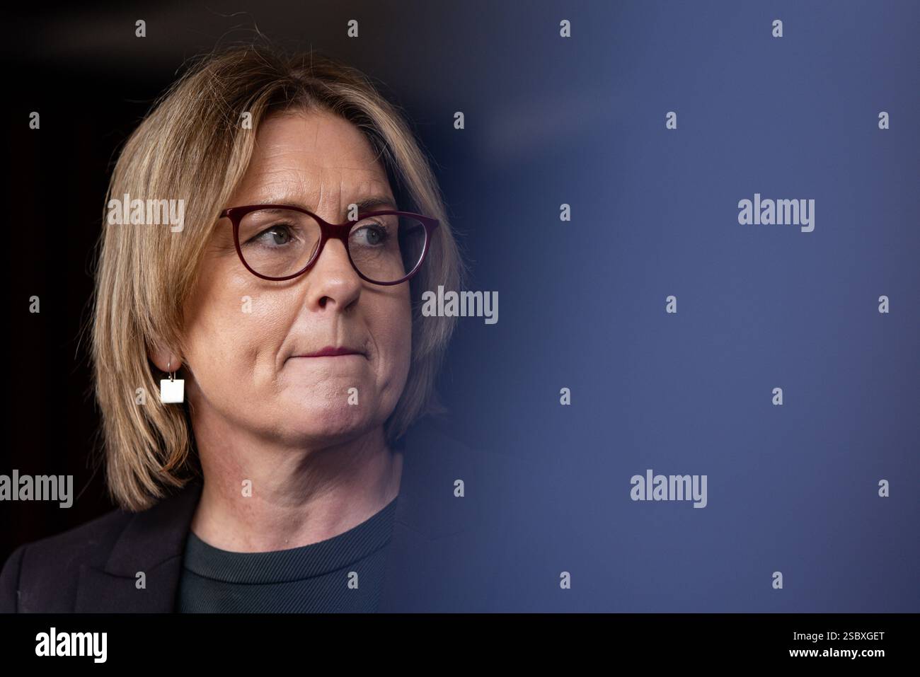 Victorian Premier Jacinta Allan speaks to media at Victorian Parliament ...