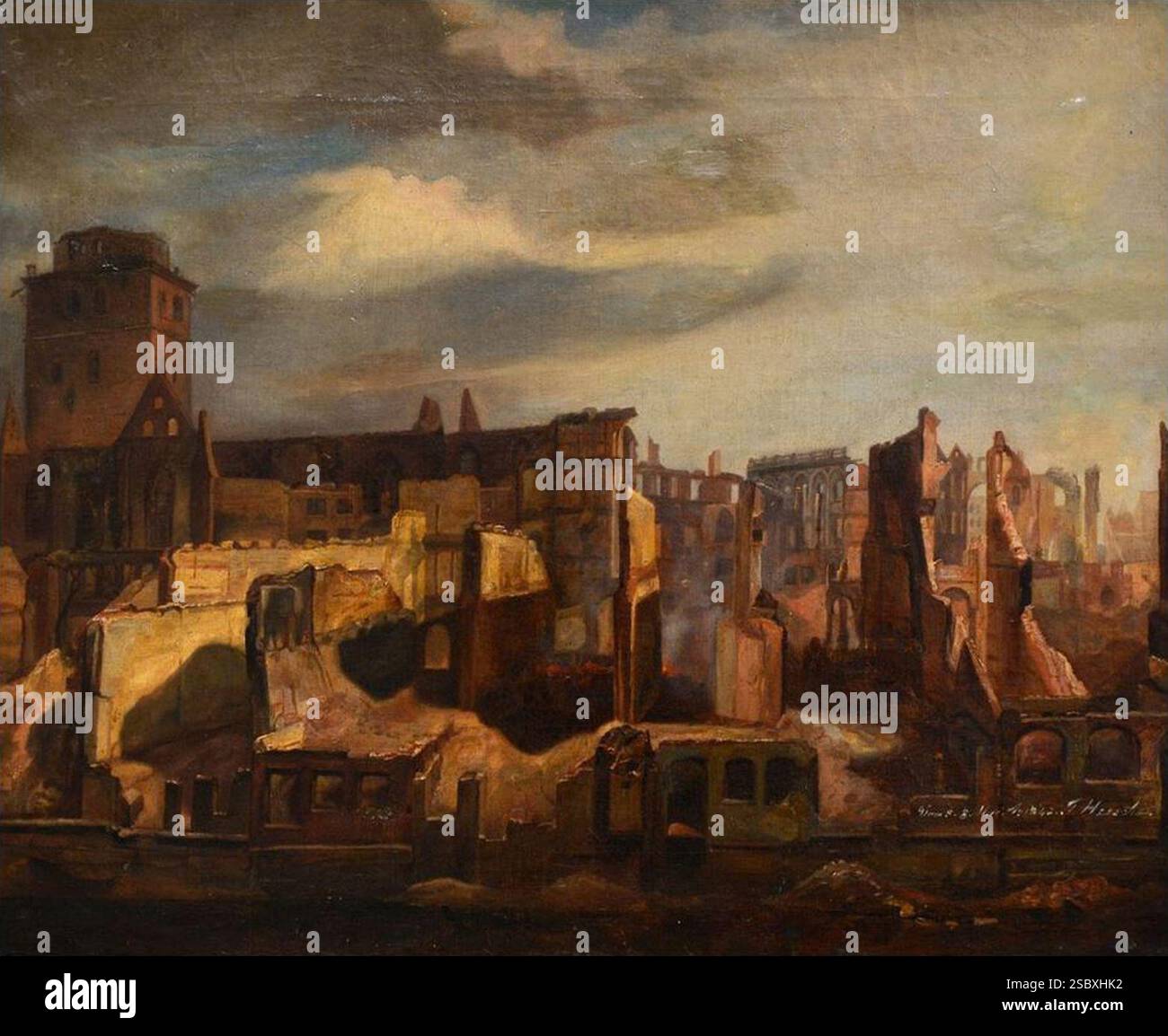 Fire of hamburg hi-res stock photography and images - Alamy