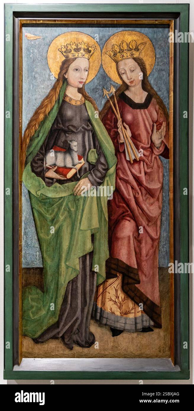 Heilige Agnes und Heilige Ursula Stock Photo - Alamy