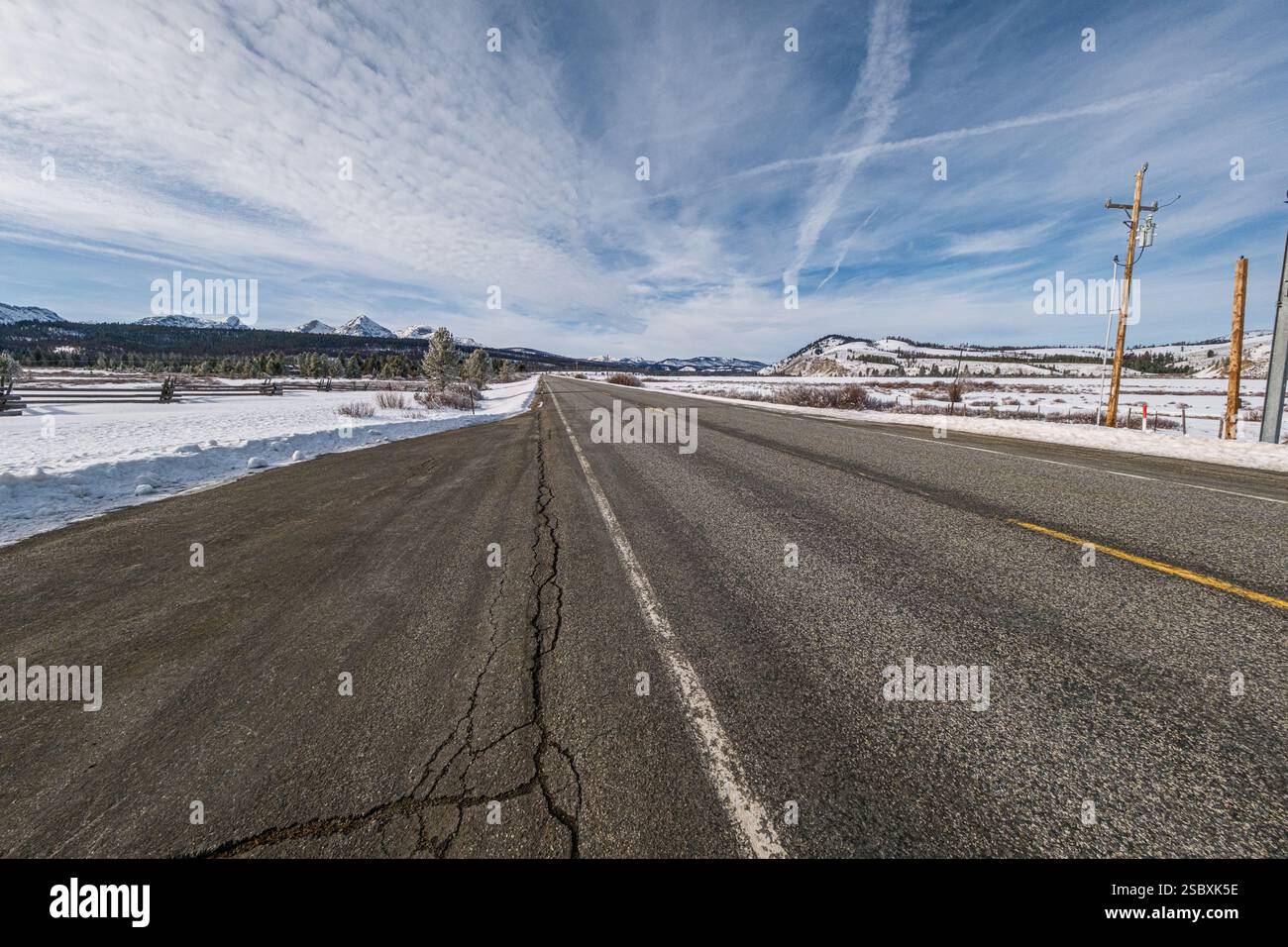 Winter in Stanley Idaho Stock Photo - Alamy
