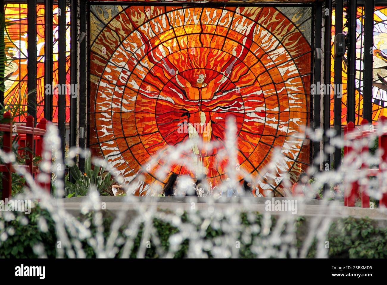 Toluca, Mexico State, Mexico - Jan 8 2025: Cosmovitral Botanical Garden ...