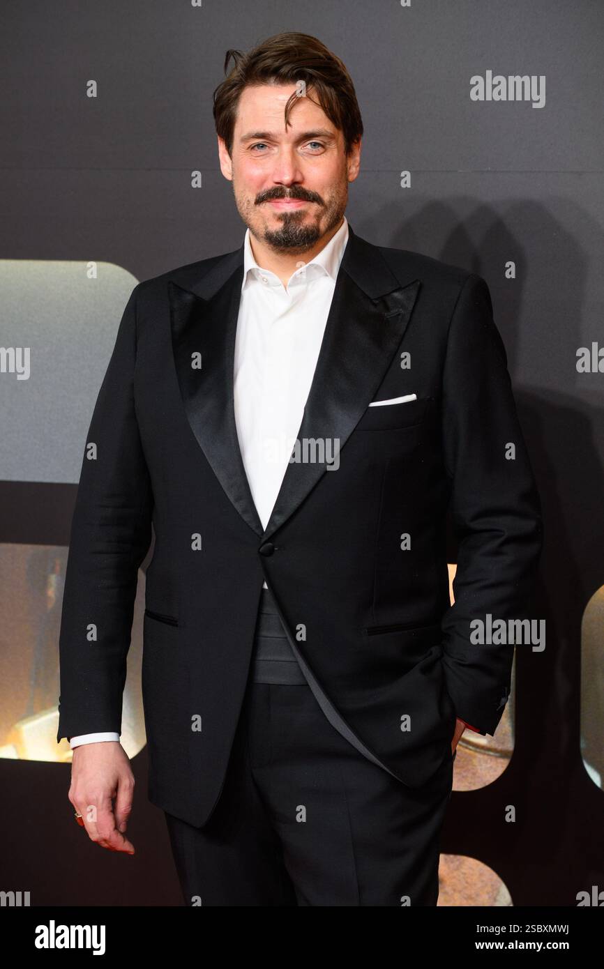 London, UK. 4 February 2025. Moritz Binder attending the UK premiere of September 5, at the ...