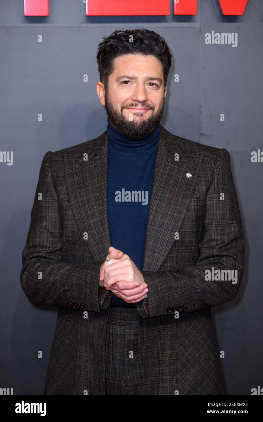 London, UK. 4 February 2025. John Magaro attending the UK premiere of ...