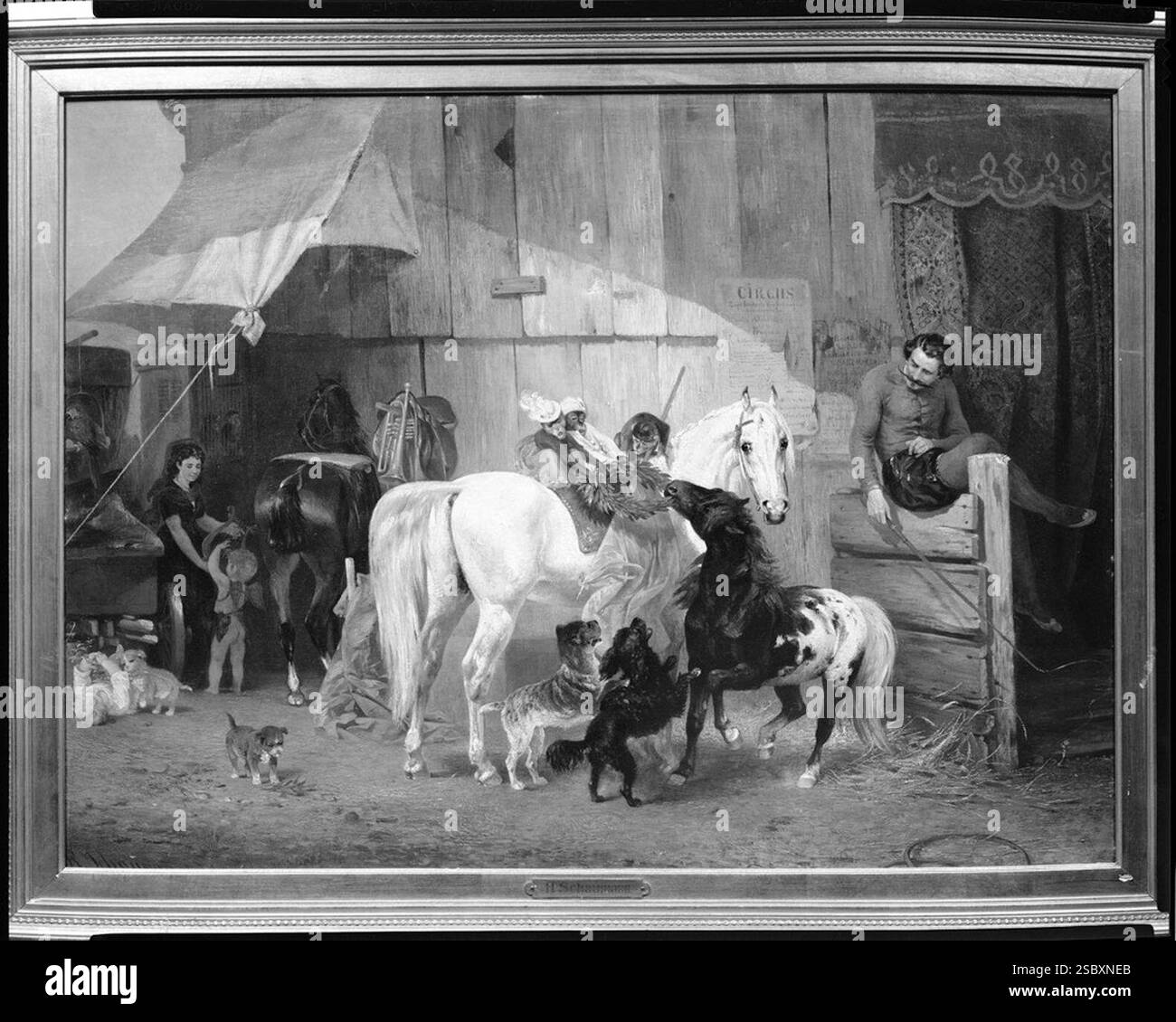 Heinrich Schaumann - Circus Family Stock Photo - Alamy