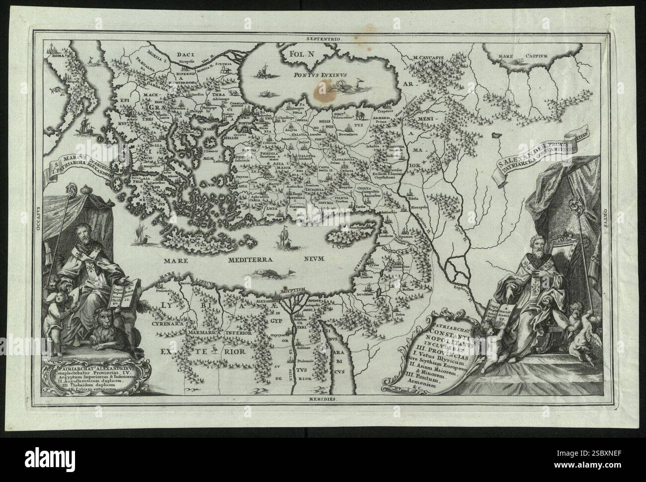 Heinrich Scherer, Patriarchat Alexandrinus Complectebatur Provincias IV ...