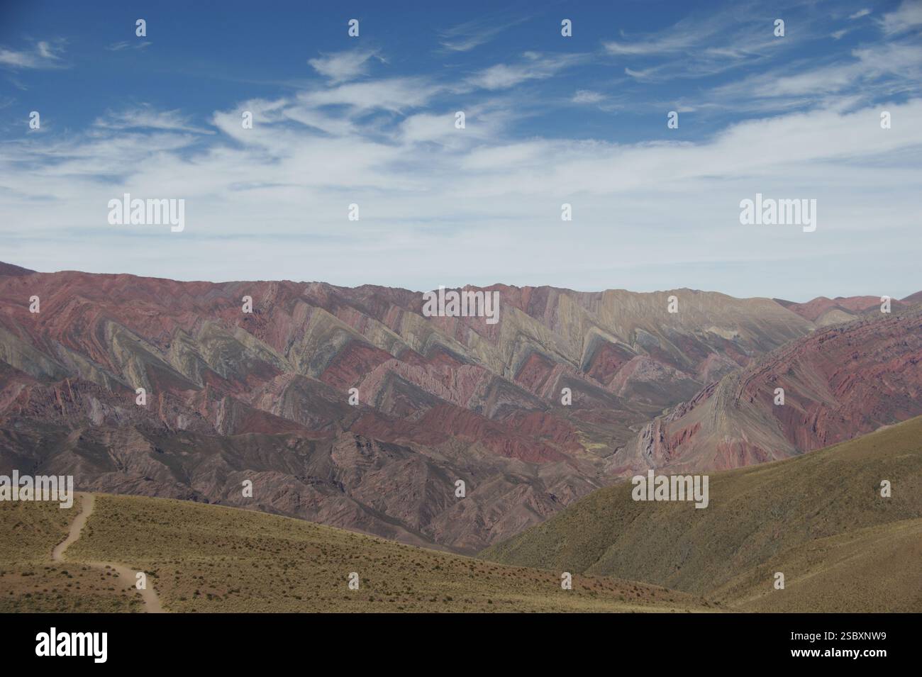Stunning photo of Serranías del Hornocal showing its fourteen different ...