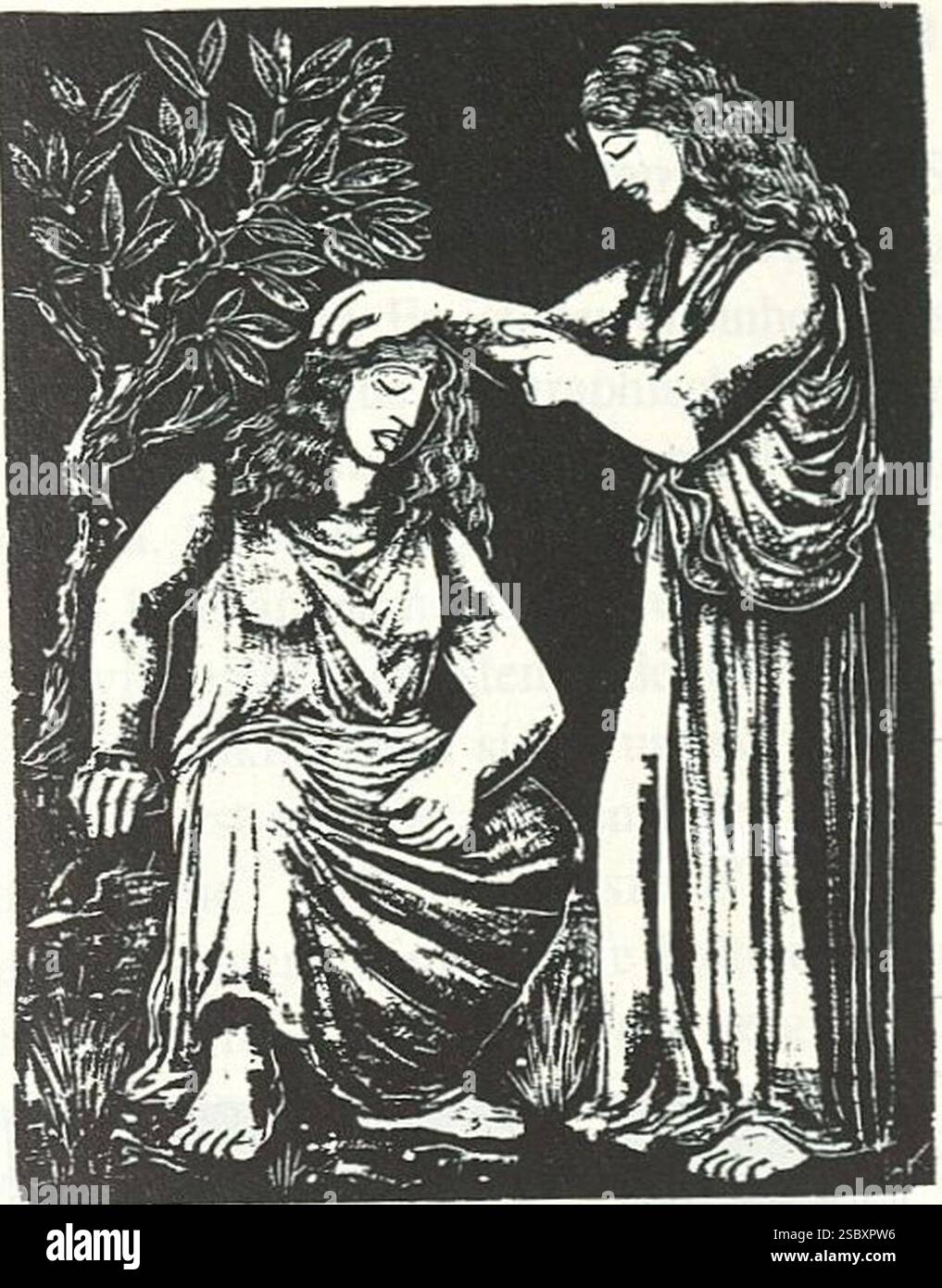 Heinz Kiwitz Antigone und Ismene 1931 Stock Photo - Alamy