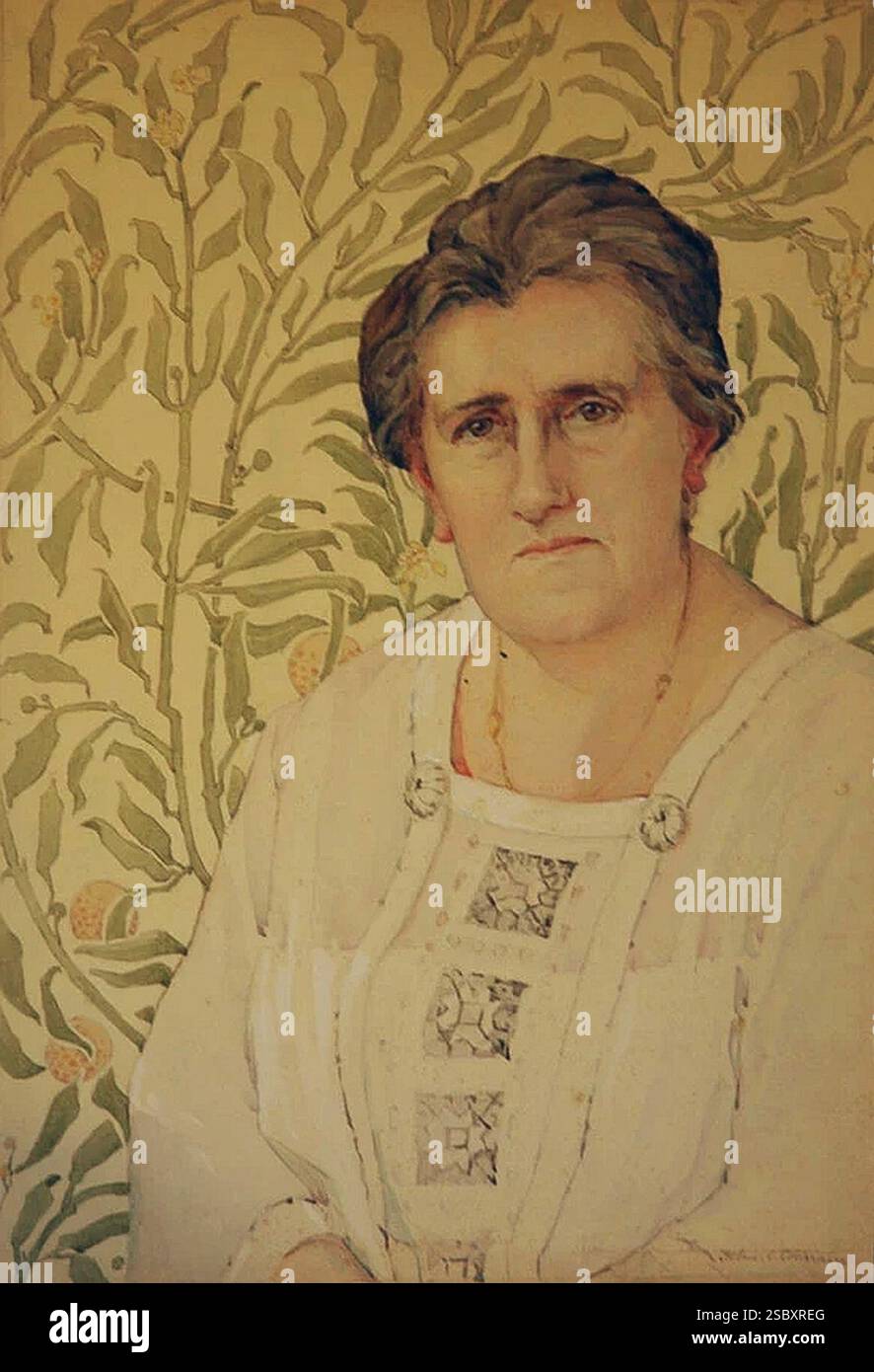 Helen Lavinia Cochrane - Old Lady Stock Photo - Alamy