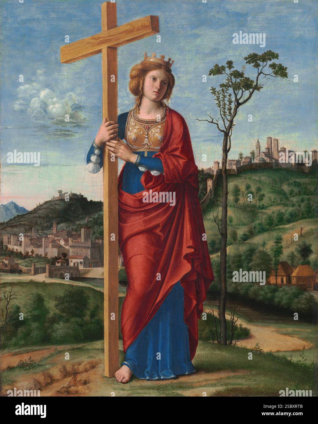 Helena of Constantinople (Cima da Conegliano Stock Photo - Alamy