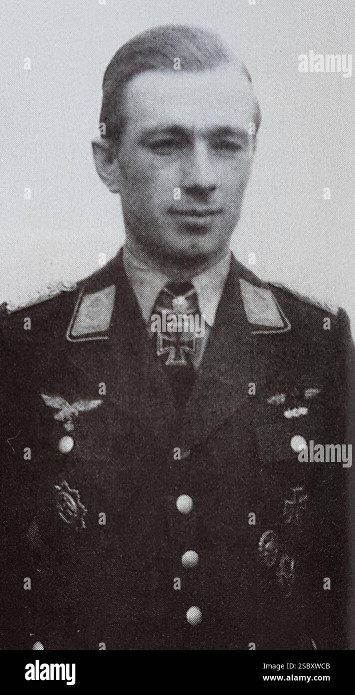 Helmut Lent 1944 Stock Photo - Alamy