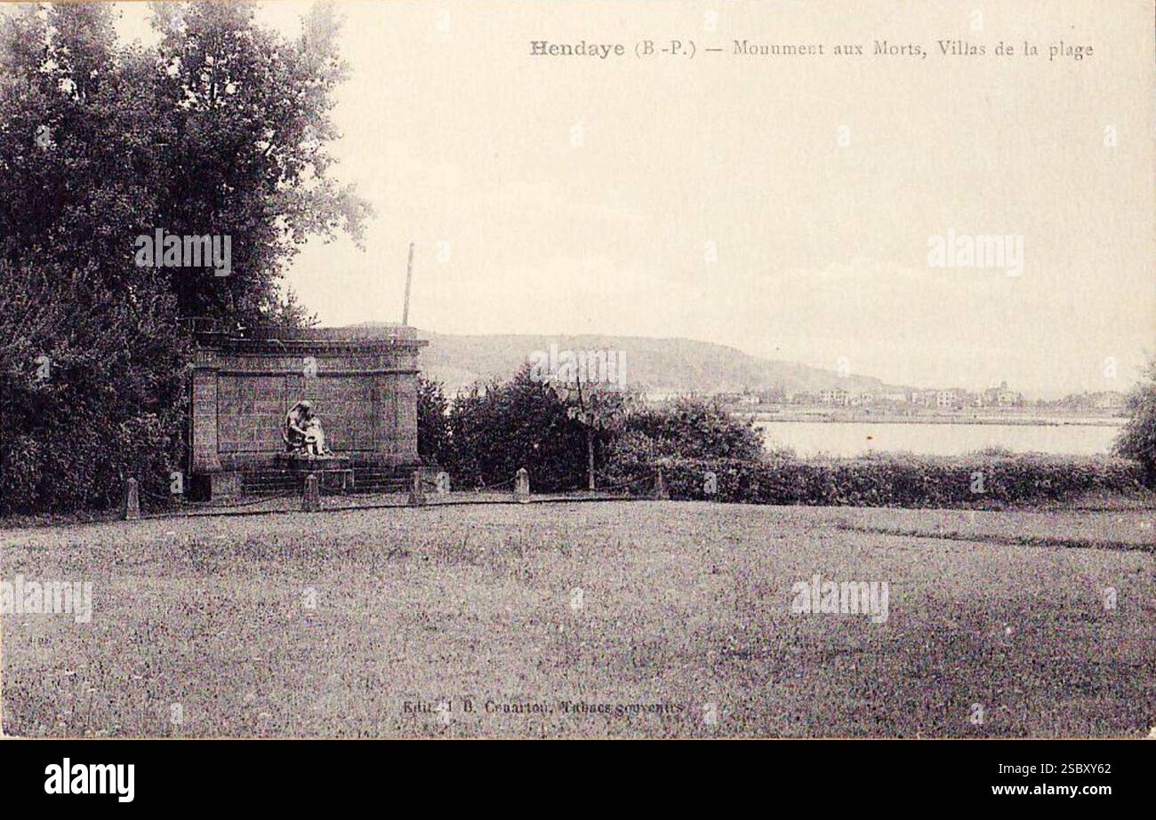 Hendaye - Monument aux morts 2 Stock Photo - Alamy
