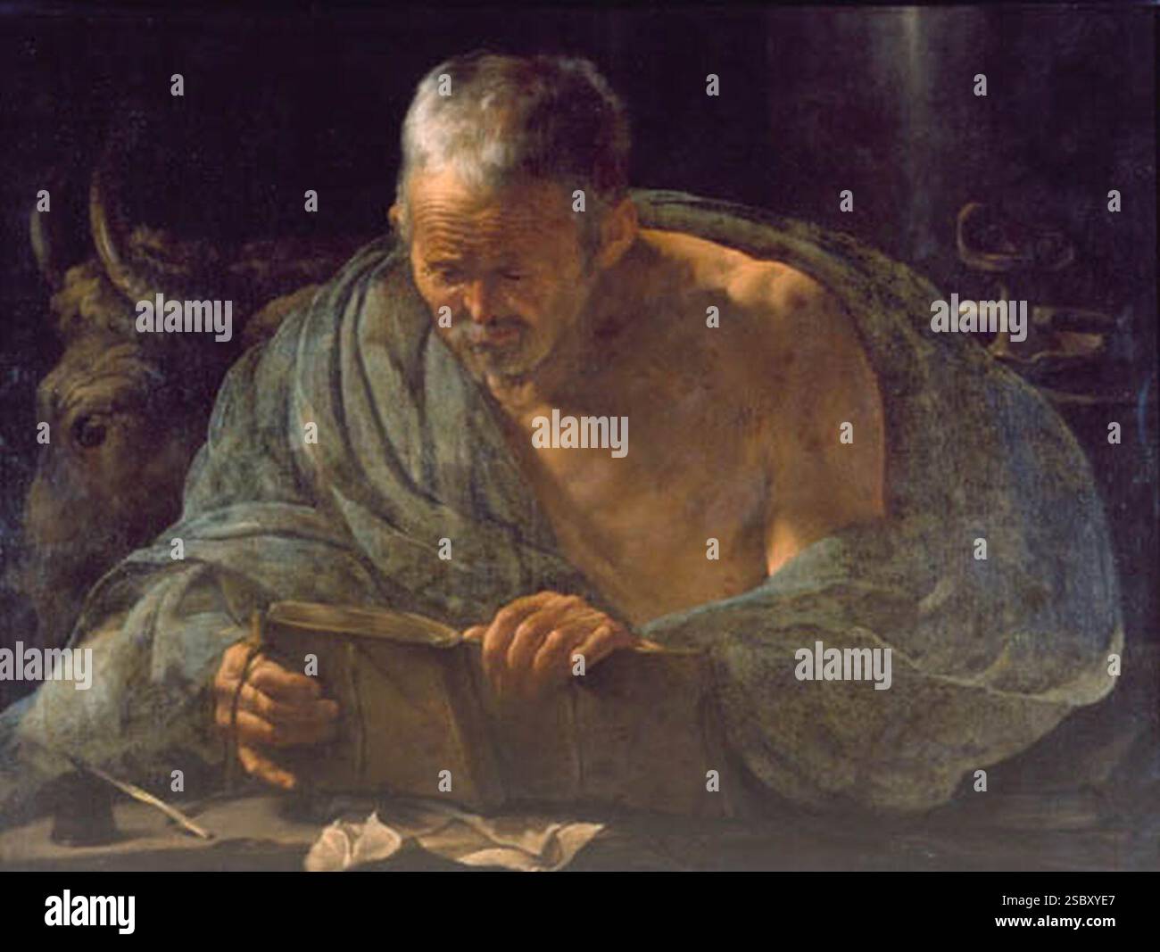 Hendrick Brugghen ter (1588-1629) - Lucas Evangelist Stock Photo - Alamy