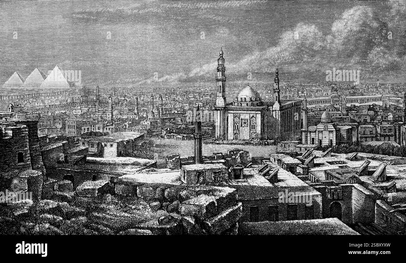 Old cairo historic area Black and White Stock Photos & Images - Alamy