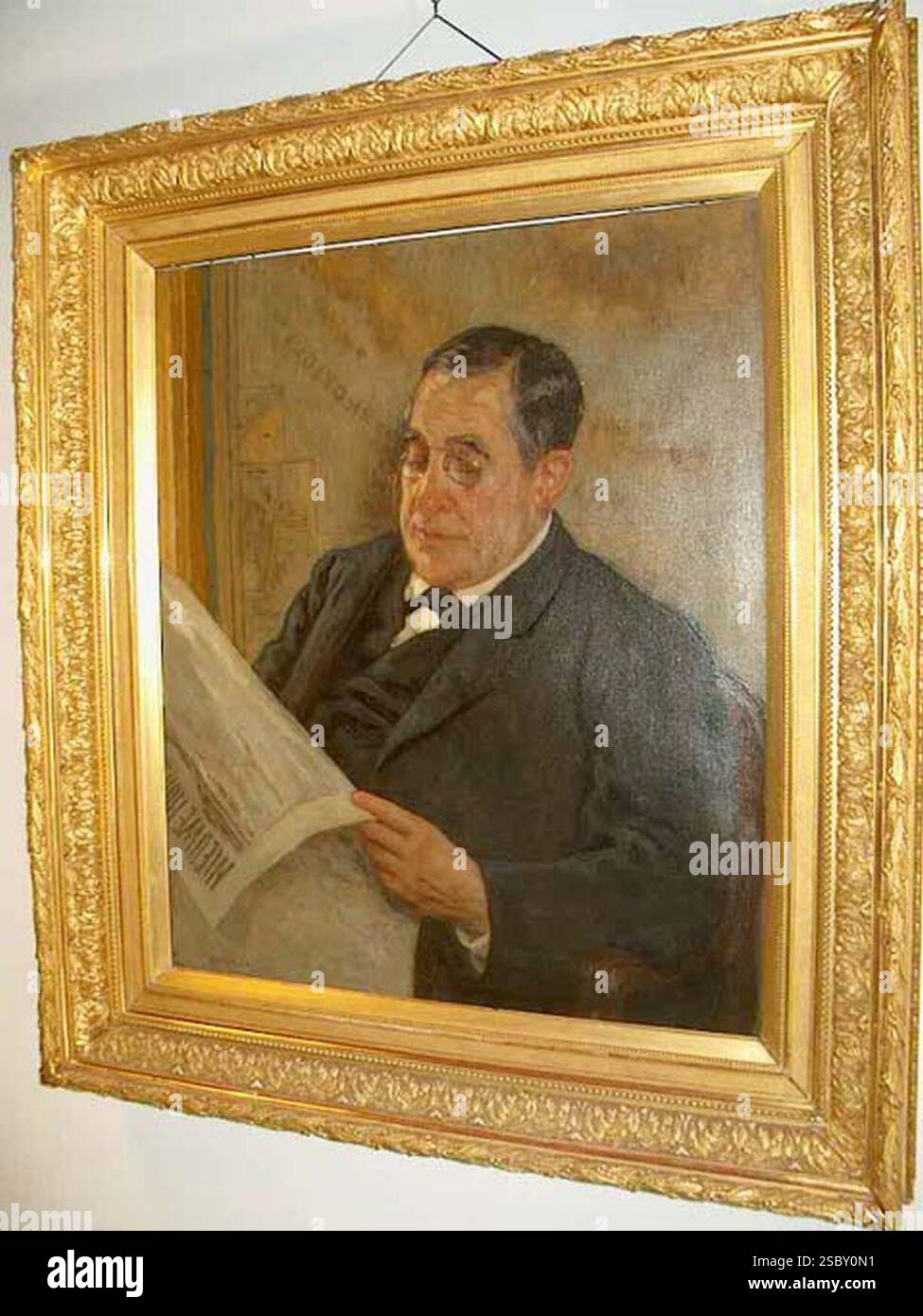 Hendrik Johannes Haverman (1857-1928) - Portret van Georges Birnie ...