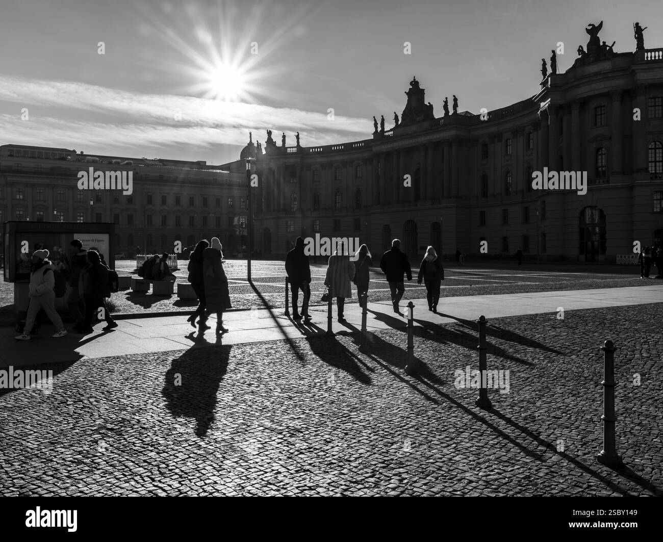 Berlin germany tourist attractions Black and White Stock Photos ...