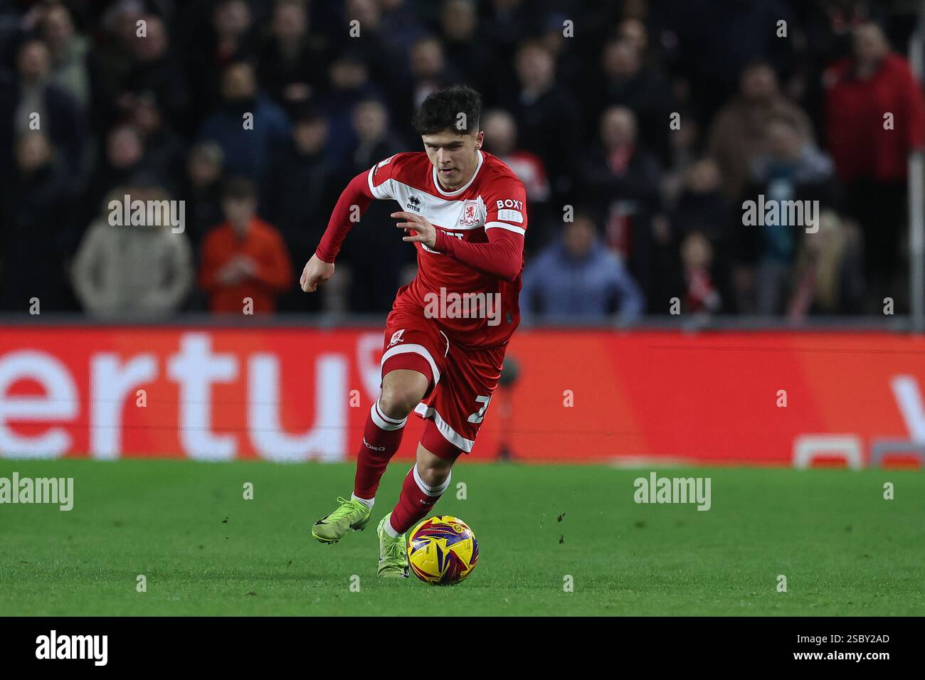 Middlesbrough's Ryan Giles is seen in action during the Sky Bet ...