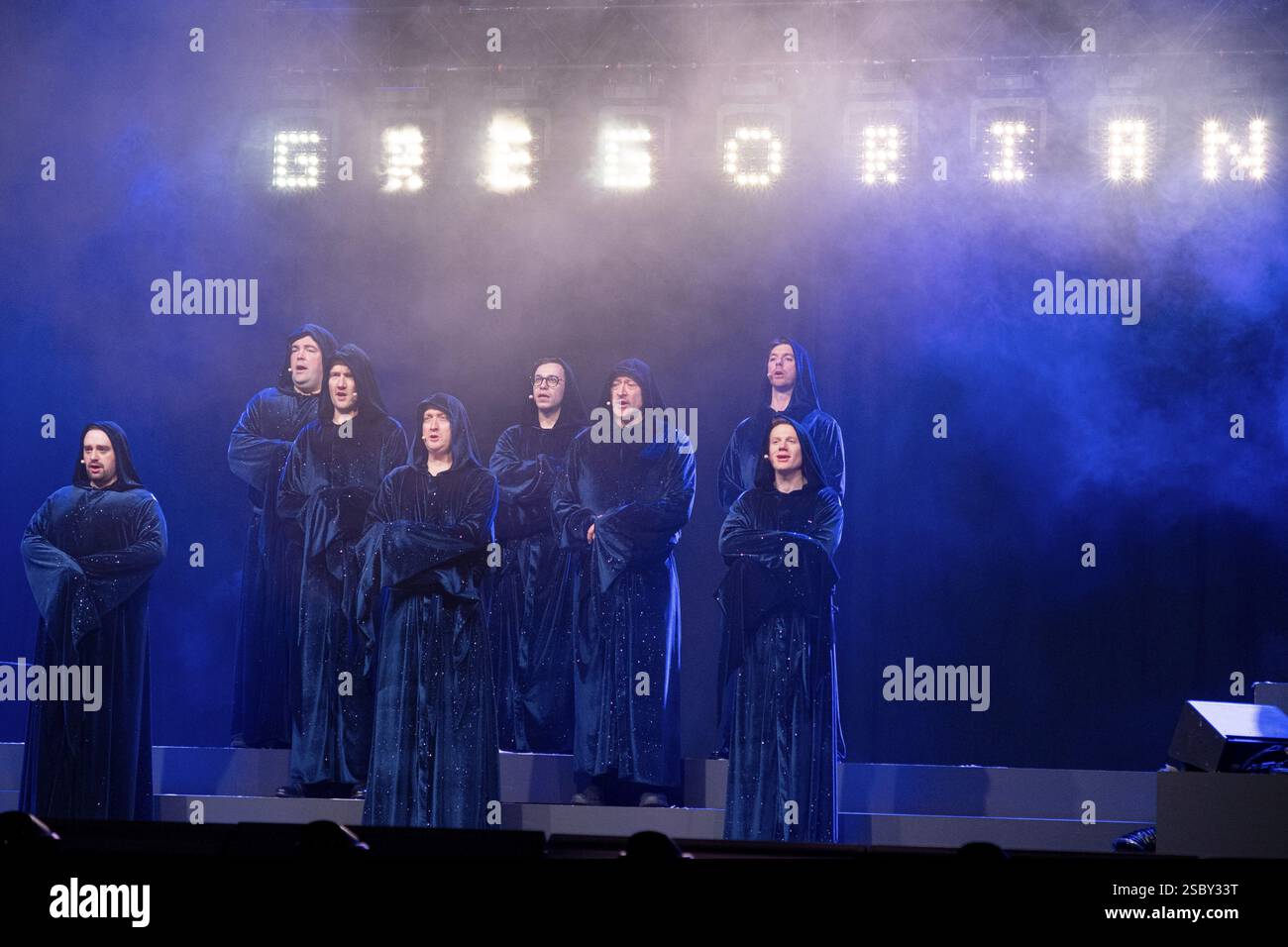 Gregorian live on 25 years Masters of Chant! Tour in the Berlin Uber ...