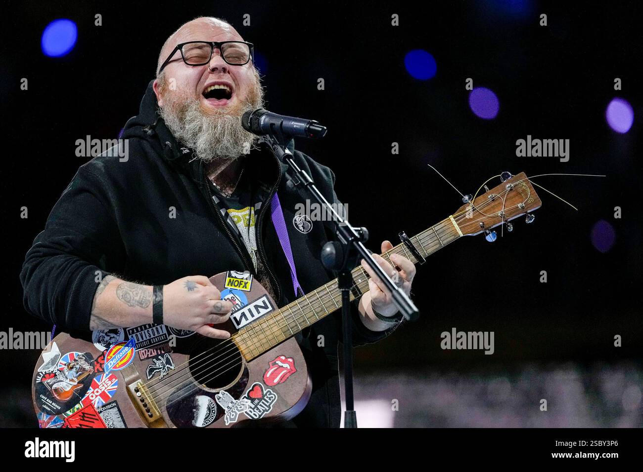 Der Sänger Andreas Kümmert (Gewinner von The Voice of Germany 2013 ...