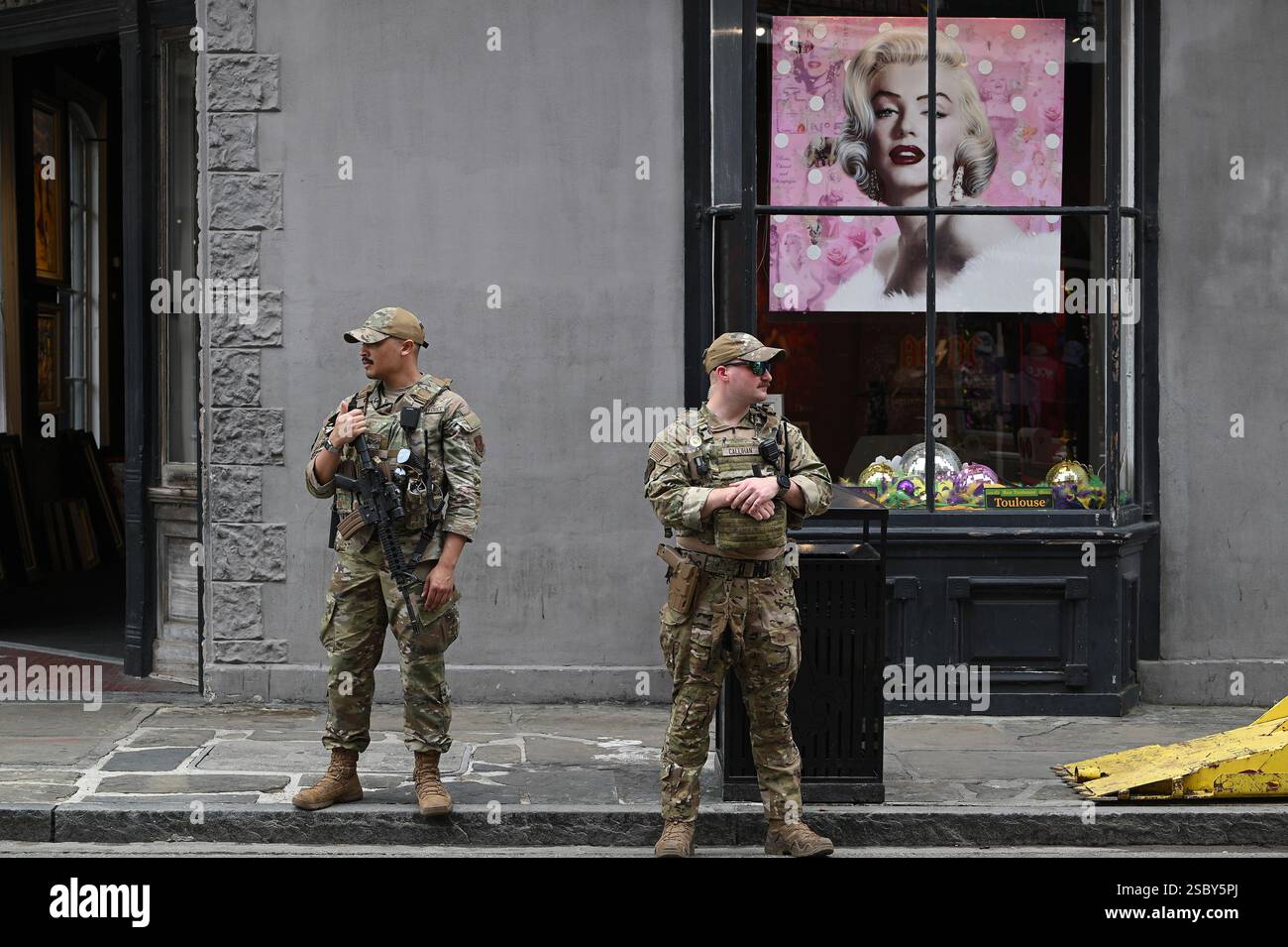 New Orleans, United States. 04th Feb, 2025. Soldiers form the U.S ...