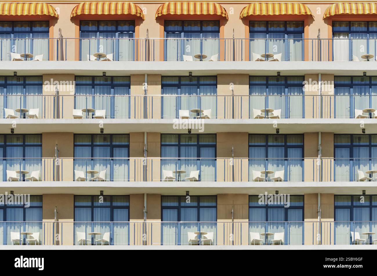 Facade Of The Modern Building. Varna, Bulgaria Varna, Bulgaria, Europe ...