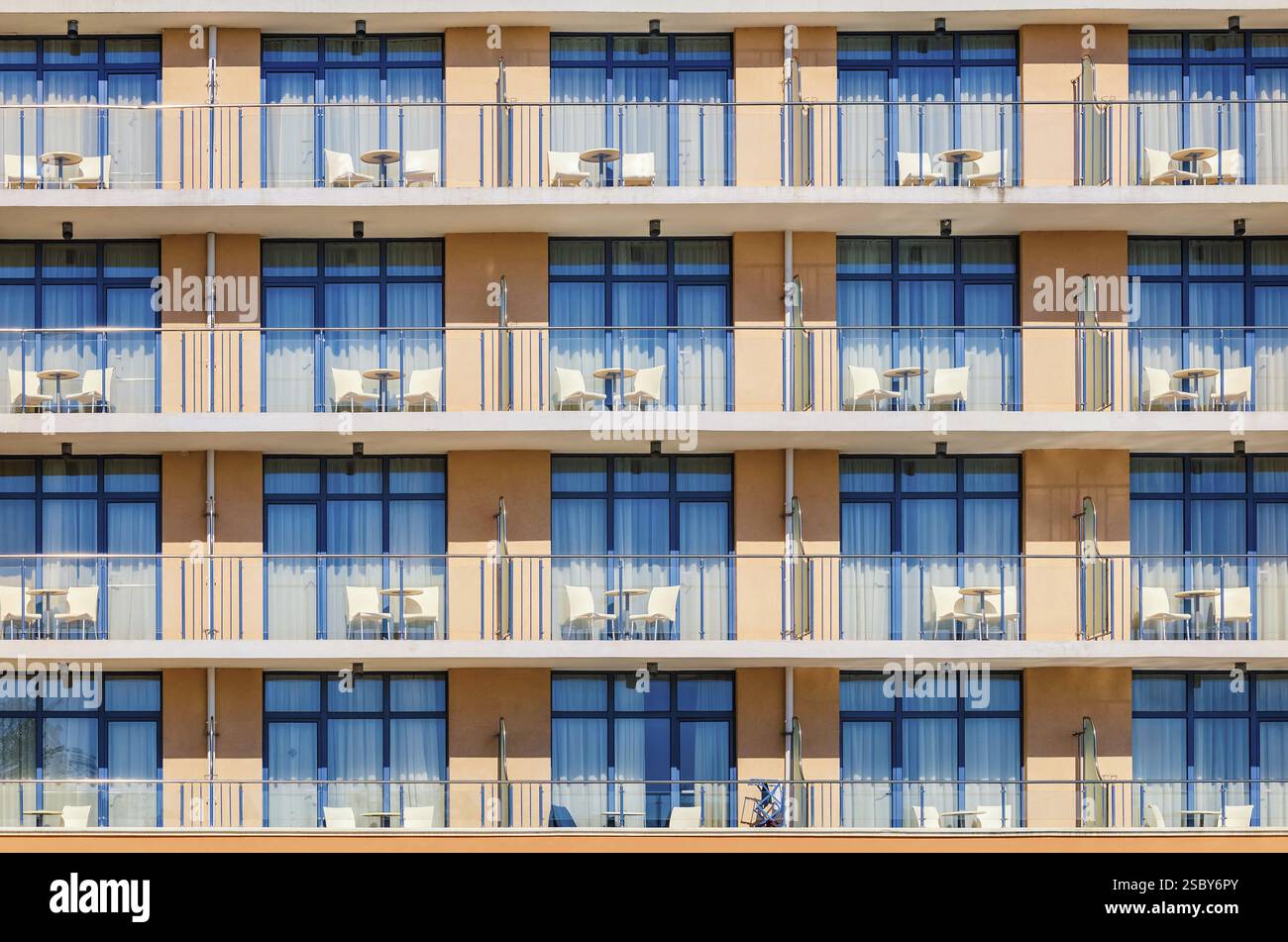 Facade Of The Modern Building Varna, Bulgaria, Europe Stock Photo - Alamy