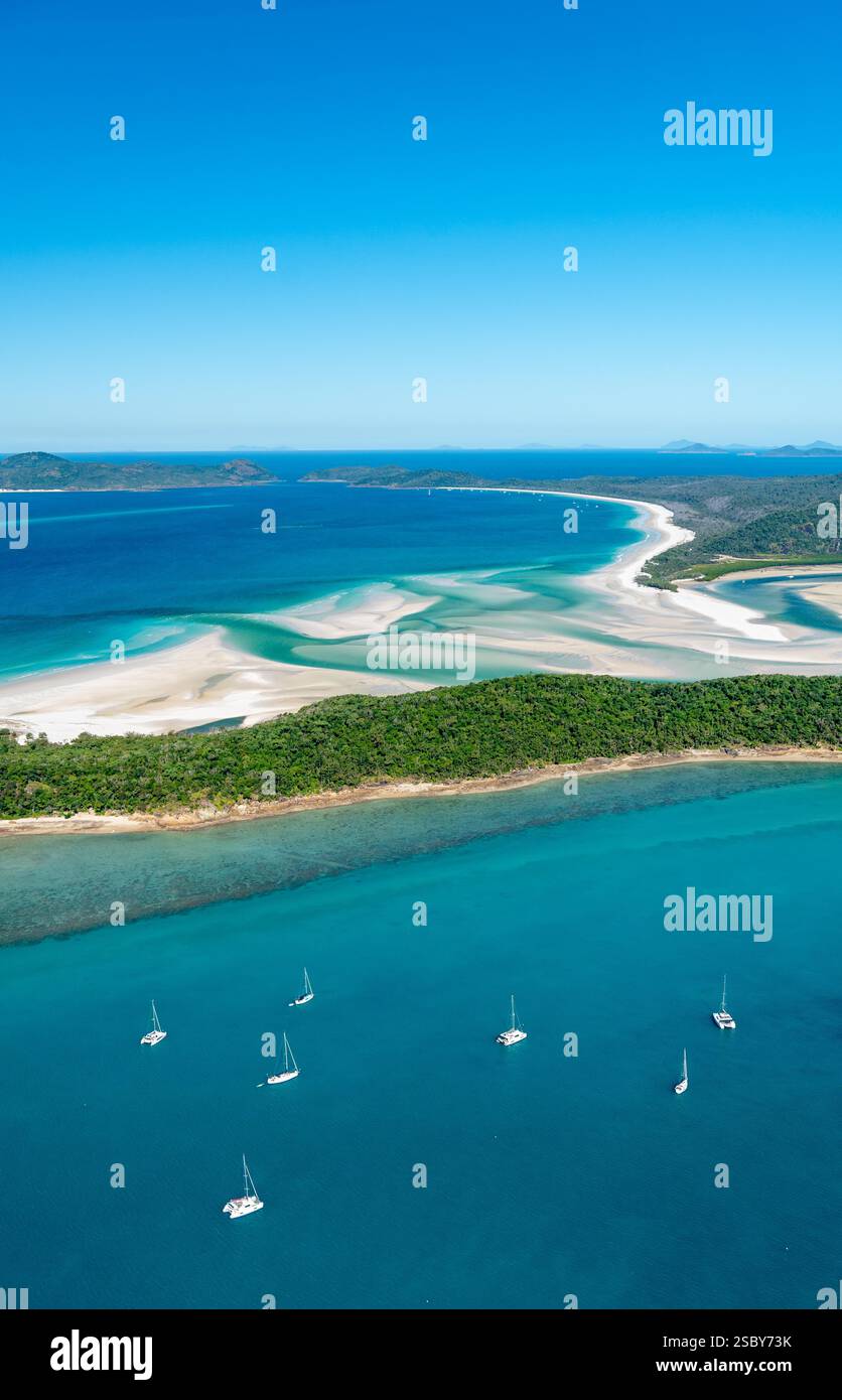 Hill Inlet at Whitsunday Island Stock Photo - Alamy