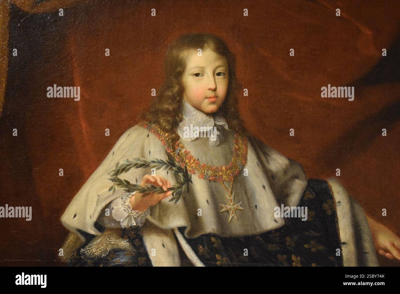 Henri Testelin - Louis XIV 1648 02 Stock Photo - Alamy