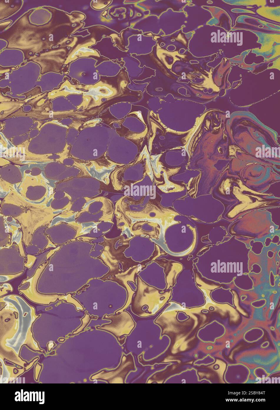 Abstract colored background. Marbling of aqueous surface design Stock ...