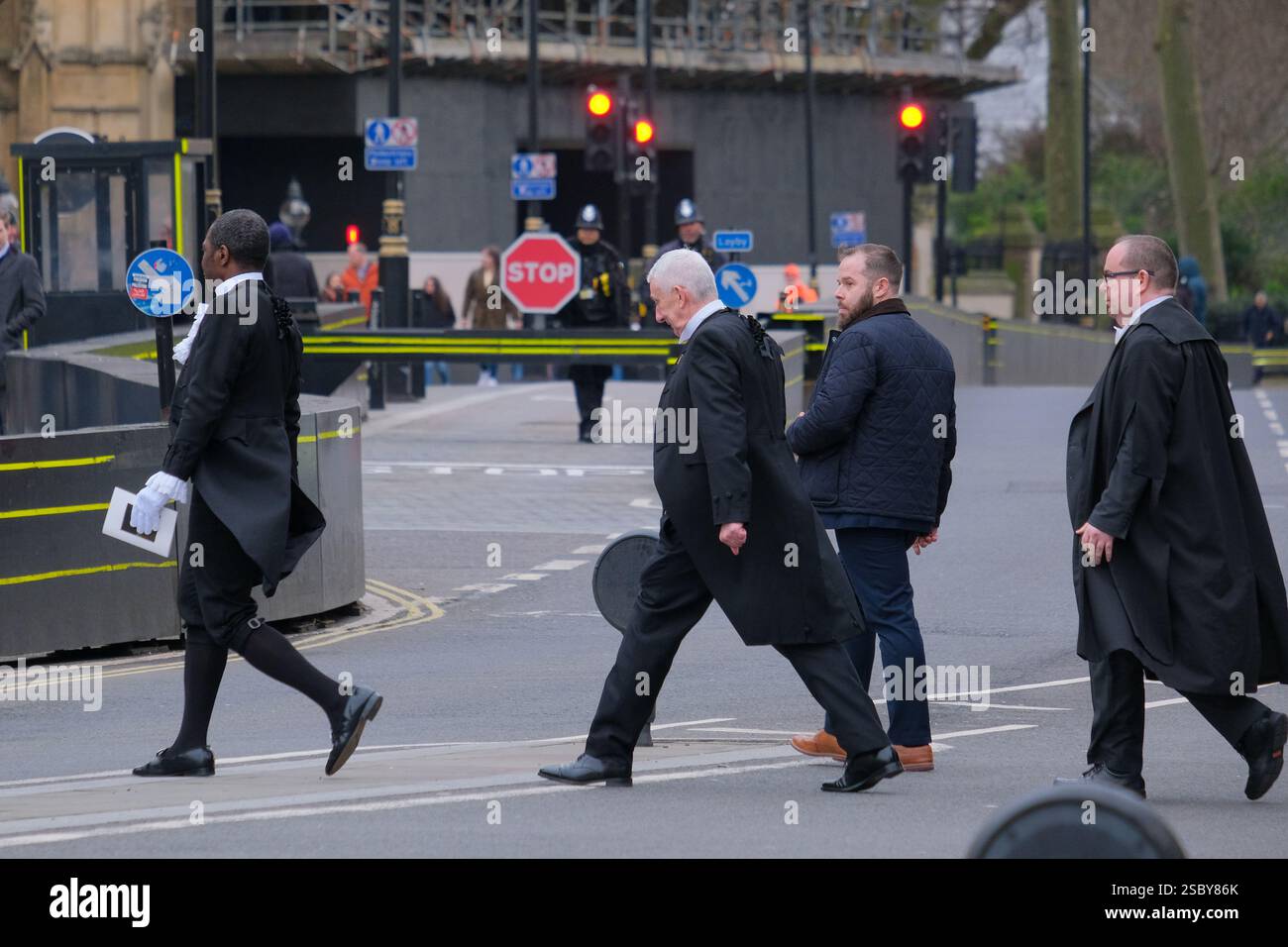 Speaker of the House of Commons, Lindsay Hoyle returns to Parliament ...